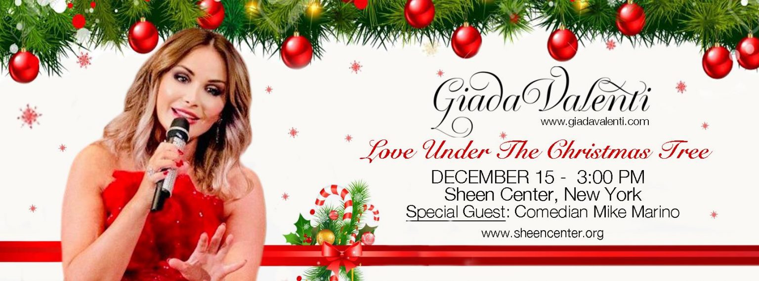 Celebrate ‘Love Under The Christmas Tree’ in NYC with Giada Valenti